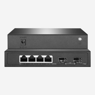 China Eco Friendly Gigabit 6 Ethernet Unmanaged Switch With 12Gbps Capacity 9K Jumbo Frames for sale