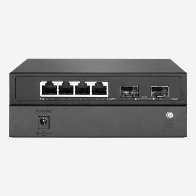 China 2K MAC Address Unmanaged Ethernet Switch For Desktop With 4 RJ45 Ports And Gigabit Speed for sale