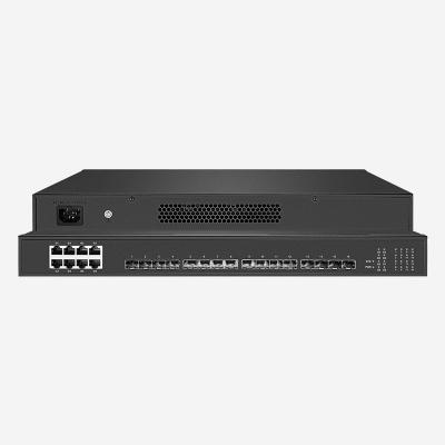 China Energy Efficient Gigabit 24-Port Ethernet Network Switch Rack Installation IEEE 802.3x Standard for sale