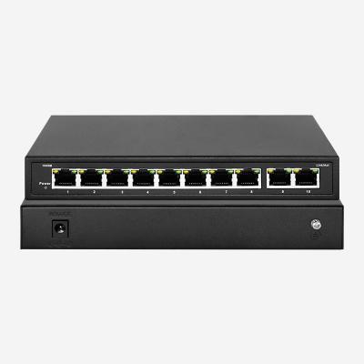 China 20Gbps Desktop 10 RJ45 Gigabit Ethernet Switch For Seamless Networking for sale