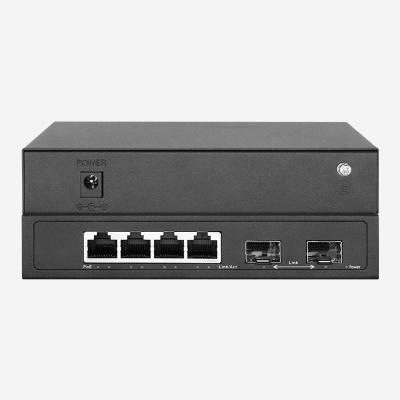 China 6-Port Unmanaged Ethernet Switch With 4 RJ45 For Enhanced Network Flexibility for sale