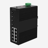 China 8-Port Industrial Layer 2+ Managed Gigabit Switch Web/SNMP/CLI Seamless Network Management for sale