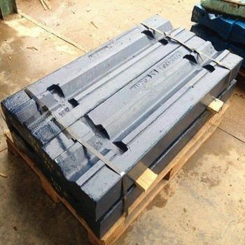 Cina Barra di colpo ad alto cromo per la frantumazione di pietre per l'estrazione di minerali Peso 500 kg in vendita