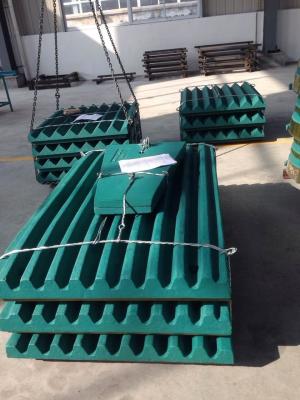 China Crusher High Manganese Steel Casting Fixed and Movable Jaw Plate in All Over the World for sale