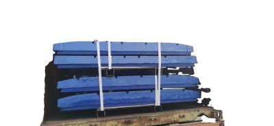 Cina Fusione di parti di frantumiere resistente all'usura C80 Piastra fissata a fascia oscillante in vendita