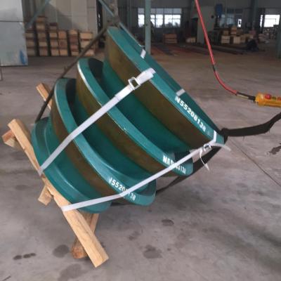 Cina Applicare al trituratore HP500 Conos Triturador parti usura Mantello e bowl liner per la macchina mineraria in vendita