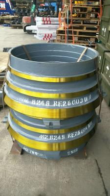 Cina Manganese Casting Concave Spare Parts for CH660 Cone Crusher Affidato dai professionisti del settore minerario in vendita