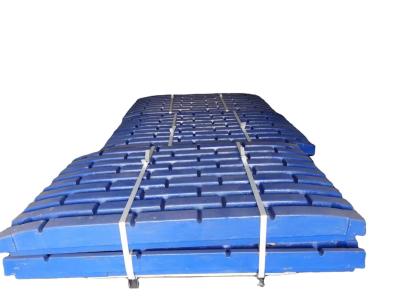 China High Manganese Steel C63 C80 C95 Mining Crusher Jaw Plate for High Capacity Crusher for sale