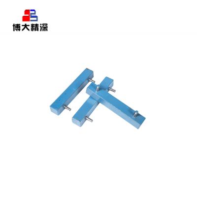 中国 トレールプレート鍛造加工タイプ バーマック B7150 VSI クラッシャー 備品 備品チップセット 販売のため