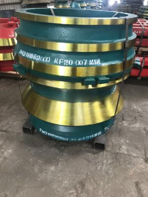 Cina Crasatore di fusione su misura GP220 Parti di ricambio Mantello e concava per l'estrazione mineraria in vendita