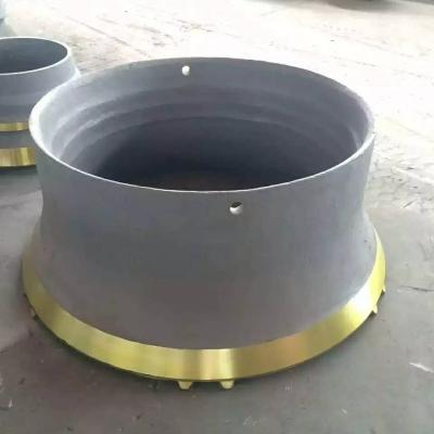 Cina Manganese Casting Concave Spare Parts for CH660 Cone Crusher Affidato dai professionisti del settore minerario in vendita