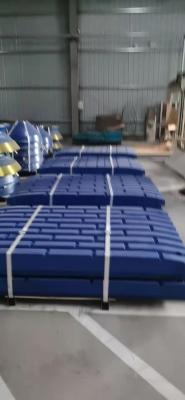 China Ertsmijnbouw Hoogmanganstaal C96 C100 Maagbreker Spareonderdelen Maagplaat voor het breken Te koop