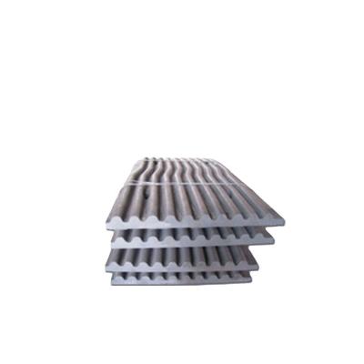 Cina MANTELLA per CJ412 personalizzato Crusher mascella di pietra di roccia mascella di usura parti mascella piastra mobile in vendita
