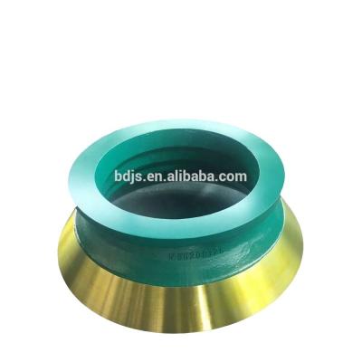 Cina Costruttore a cono di acciaio ad alto manganese parti di usura in colori vivaci Mantello e rivestimento della ciotola in vendita