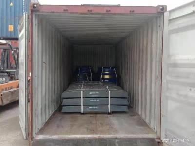 China Plaat van staal met hoog mangaan op basis van tekeningen voor CJ613 Swing Plate-onderdelen voor kaakbrekers Te koop