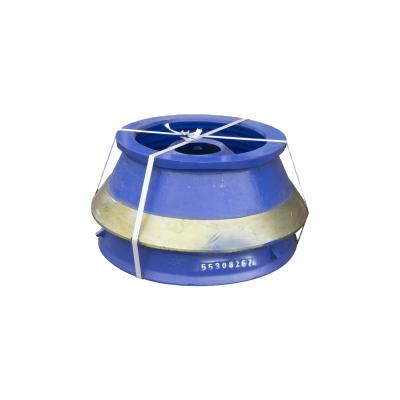 China Gebruikte mijnmachine GP100 Bowl Liner Cone Crusher slijtagelementen voor gietmachines Te koop