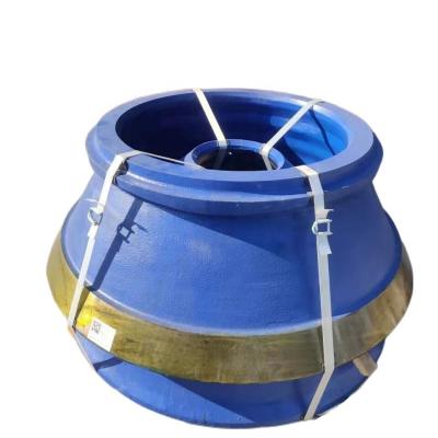 China HP100 HP200 HP300 Hoogmanganes staal kegelbreker slijtage delen Concave voor mijnbouw Te koop