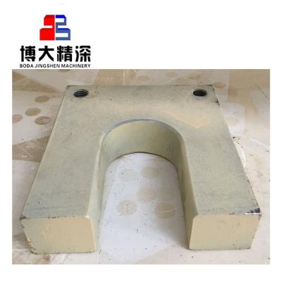 China Robust C160 Intermediate Plate Jaw Crusher Spare Parts Made of Carbon Steel for Mining for sale