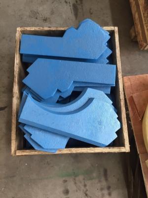 Cina Piastra di usura superiore e inferiore personalizzabile per la frantumazione VSI CV117 CV128 CV129 nell'estrazione di minerale in vendita