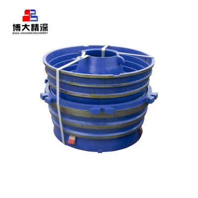 Cina Parti di ricambio per la trituratrice a cono di fusione, rivestimento e mantello della scatola per GP220 in vendita