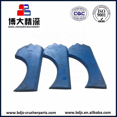 Cina Processo di forgiatura VSI Crusher Usure Parts Upper and Lower Wear Plate for CV128 Deburring in vendita