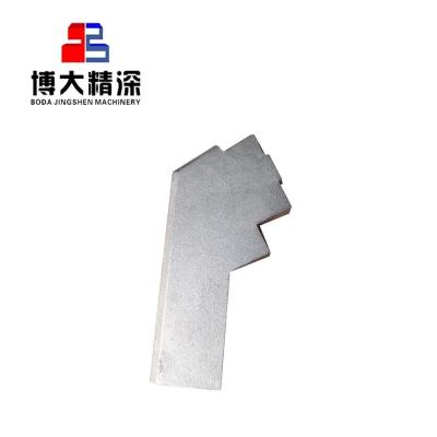 Cina Fabbricazione della forgia Tipo VSI Picciatore d'impatto Parti di usura Superiore e inferiore Piastra di usura CV129 in vendita