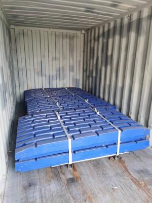 China Hoogmanganstaal kaakplaat voor steenbreker C125 140 145 Mijnbouw onderdelen Te koop