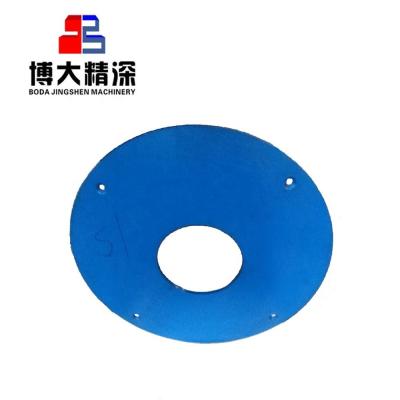 Cina CV128 VSI pezzi di ricambio e parti di usura della trituratrice Piastra di usura superiore per processi di estrazione di minerale liscio in vendita
