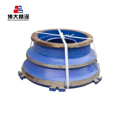 Cina GP300 Parti di concassatrice a cono Gessatura di mantello colorato e rivestimento della ciotola per la macchina mineraria in vendita
