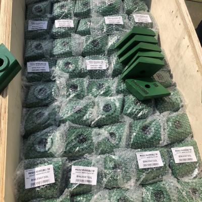 中国 掘削とスレッドリング カービッドローターのヒントセット VSIクラッシャー部品のための空心着用プレート 販売のため