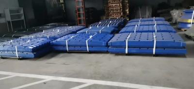 China Jaw Crusher Spare Part High Manganese Steel Jaw Plate for Vibrating Feeder Screen for sale