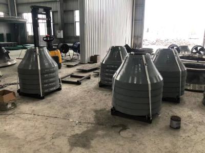 Cina Parti di ricambio del trituratore del cono del trituratore della scodella del rivestimento con processo di forgiatura e lavorazione in vendita