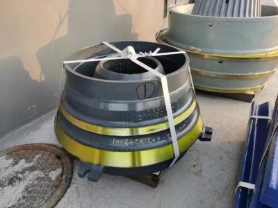 Cina EN124 Standard Cs660 Ricambi per macchine minerarie Mn18 Cr2 Conus Crusher Mantle Concave in vendita