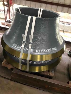 Cina EN124 Standard Cs660 Ricambi per macchine minerarie Mn18 Cr2 Conus Crusher Mantle Concave in vendita