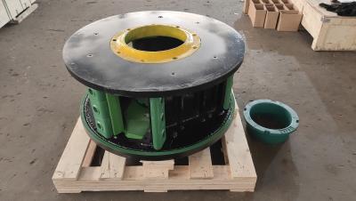 China B7150 VSI Sand Crusher Spare Parts Rotor Tip with Carbide Insert and 500KG Weight for sale