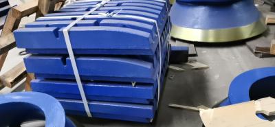 China High Manganese Jaw Plate Stone Crusher Accessories for Mining Machine Top Performance for sale