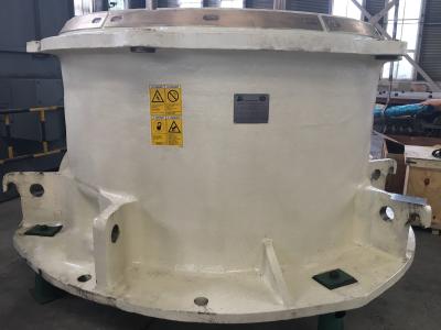 Cina EN124 Standard HP400 Crusher conico minerario Assemblaggio del telaio principale 1093040131 Ricambi Ricambi in vendita