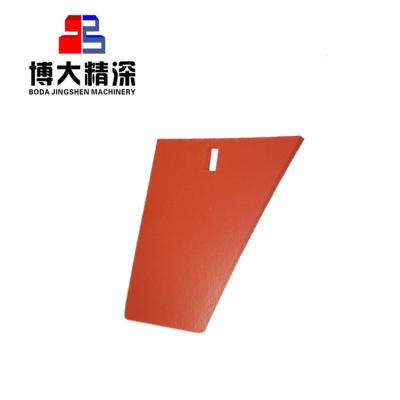 Cina Placca di protezione resistente all'usura altamente resistente per il frantumatore di mascella utilizzato nella macchina mineraria in vendita