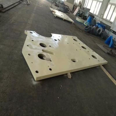 Cina Parti di ricambio per frantumiere di mascella per frantumiere di coni di pietra Parti di piastre laterali Peso 100 kg in vendita