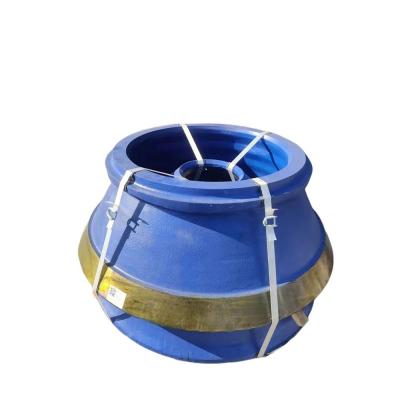 Cina OEM Crusher a cono parti di usura Plate Mantle Concave HP5 HP6 Design personalizzato in vendita