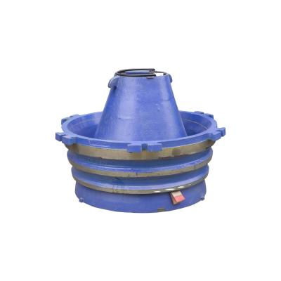 Cina GP500 500S Alto livello Mantello del trituratore Involucro concavo della scodella per pezzi di usura del trituratore minerario in vendita