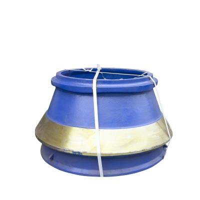 China Crushing Cone Crusher High Manganese Wear Parts Mantle Concave Bowl Liner with Advantage for sale