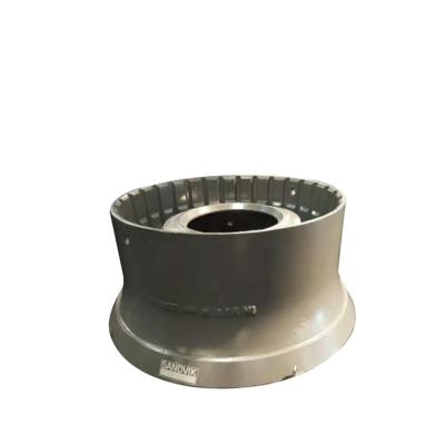 China Mn13 18 22 Kegelcrusher slijtage onderdelen mantel Bowl Liner voor crusher Te koop