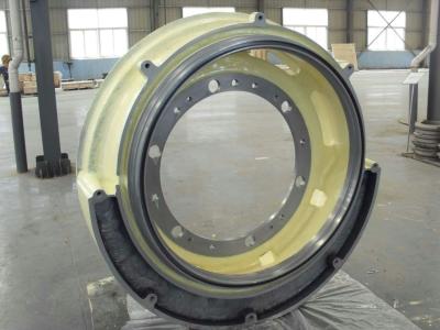 Cina HP100 Contrapeso Assemblaggio trituratore a cono Parti di ricambio Trattamento superficiale Processo di forgiatura in vendita