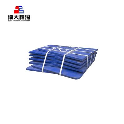 Cina Placca di protezione per il frantumatore di mascella e il frantumatore a cono di pietra per soddisfare i requisiti del cliente in vendita