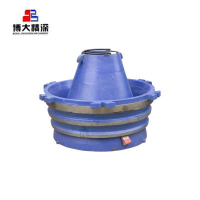 中国 GP シリーズ 石コーン・クラッシャー 磨き部品 鋳造プロセスと色オプションのマントル 販売のため