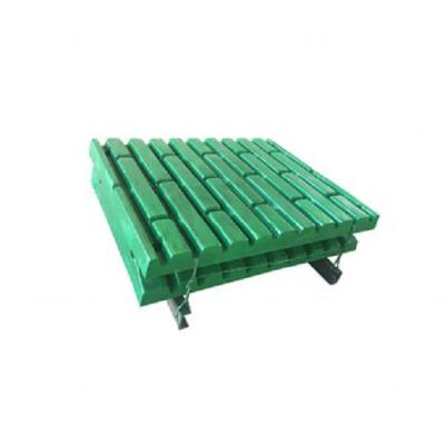 China Peças sobressalentes de cones de pedra triturador de mineração de cone 400.0738 Jaw Plate Parts OEM aceitável à venda