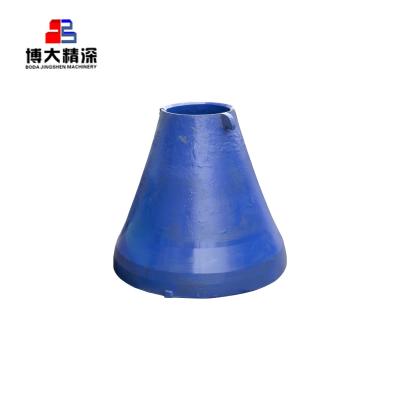 Cina Cappottole di pezzi di ricambio resistenti all'usura e resistenti all'usura per il frantumatore per miniere per il GP11F nell'estrazione energetica in vendita