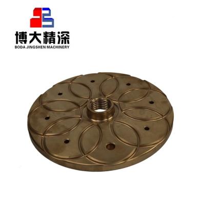 Cina Cuscinetto di spinta in acciaio ad alto manganese per trituratore a cono Superficie liscia e liscia in vendita
