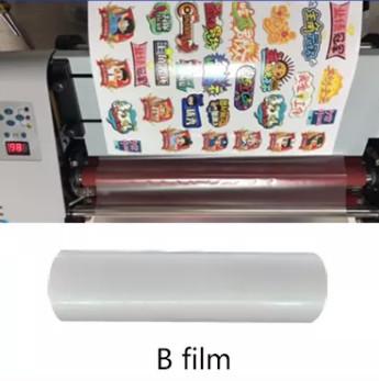 Cina membrana UV del film dell'ANIMALE DOMESTICO di lunghezza DTF di 50m nessuna colla di bisogno in vendita